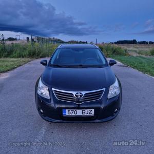 Black Toyota Avensis 2010 in Tartu, with an engine capacity of 2.20 L and mileage of 307 thousand km for 2290 €, photo  on AUTOMOTO.COM.LV