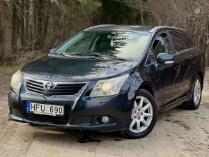Black Toyota Avensis 2010 in Vilnius, with an engine capacity of 2.00 L and mileage of 385 thousand km for 2050 €, photo 6 on AUTOMOTO.COM.LV