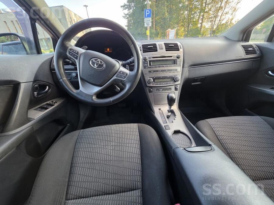 Melns Toyota Avensis 2010 Rīga, ar dzinēja tilpumu 2.00 L un nobraukumu 316 tūkst. km par 4850 €, foto 8 vietnē AUTOMOTO.COM.LV