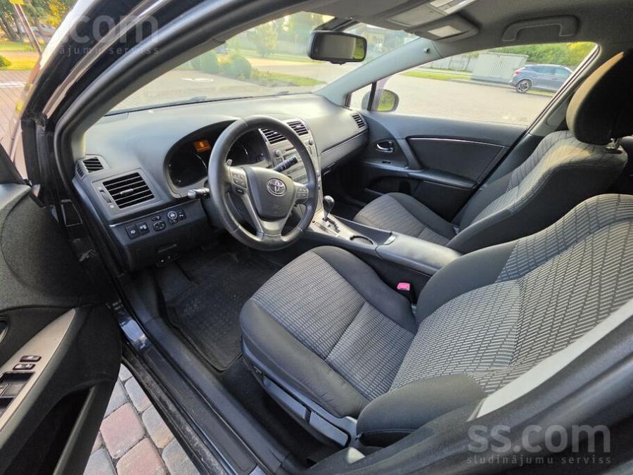 Melns Toyota Avensis 2010 Rīga, ar dzinēja tilpumu 2.00 L un nobraukumu 316 tūkst. km par 4450 €, foto 6 vietnē AUTOMOTO.COM.LV