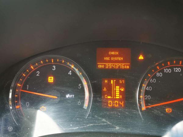 Toyota Avensis 2010 Viļņa vietnē Melns Toyota Avensis 2010 Viļņa, ar dzinēja tilpumu 2.00 L un nobraukumu 387 tūkst. km par 1600 €, foto 3 vietnē AUTOMOTO.COM.LV