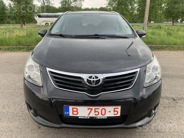 Melns Toyota Avensis 2011 Ogre, ar dzinēja tilpumu 1.80 L un nobraukumu 218 tūkst. km par 3550 €, foto 2 vietnē AUTOMOTO.COM.LV