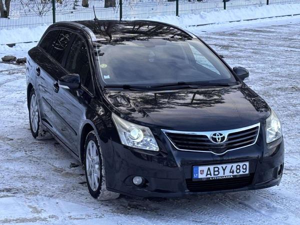 Black Toyota Avensis 2011 in Druskininkai, with an engine capacity of 2.00 L and mileage of 220 thousand km for 4850 €, photo 3 on AUTOMOTO.COM.LV