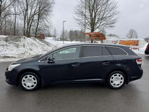 Black Toyota Avensis 2011 in Vilnius, with an engine capacity of 1.60 L and mileage of 220 thousand km for 4150 €, photo 5 on AUTOMOTO.COM.LV