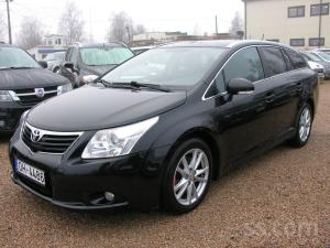 Melns Toyota Avensis 2011 Rīga, ar dzinēja tilpumu 2.20 L un nobraukumu 0 tūkst. km par 4450 €, foto  vietnē AUTOMOTO.COM.LV