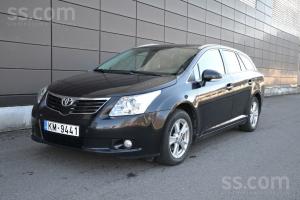 Black Toyota Avensis 2011 in Riga, with an engine capacity of 2.00 L and mileage of 335 thousand km for 4150 €, photo  on AUTOMOTO.COM.LV