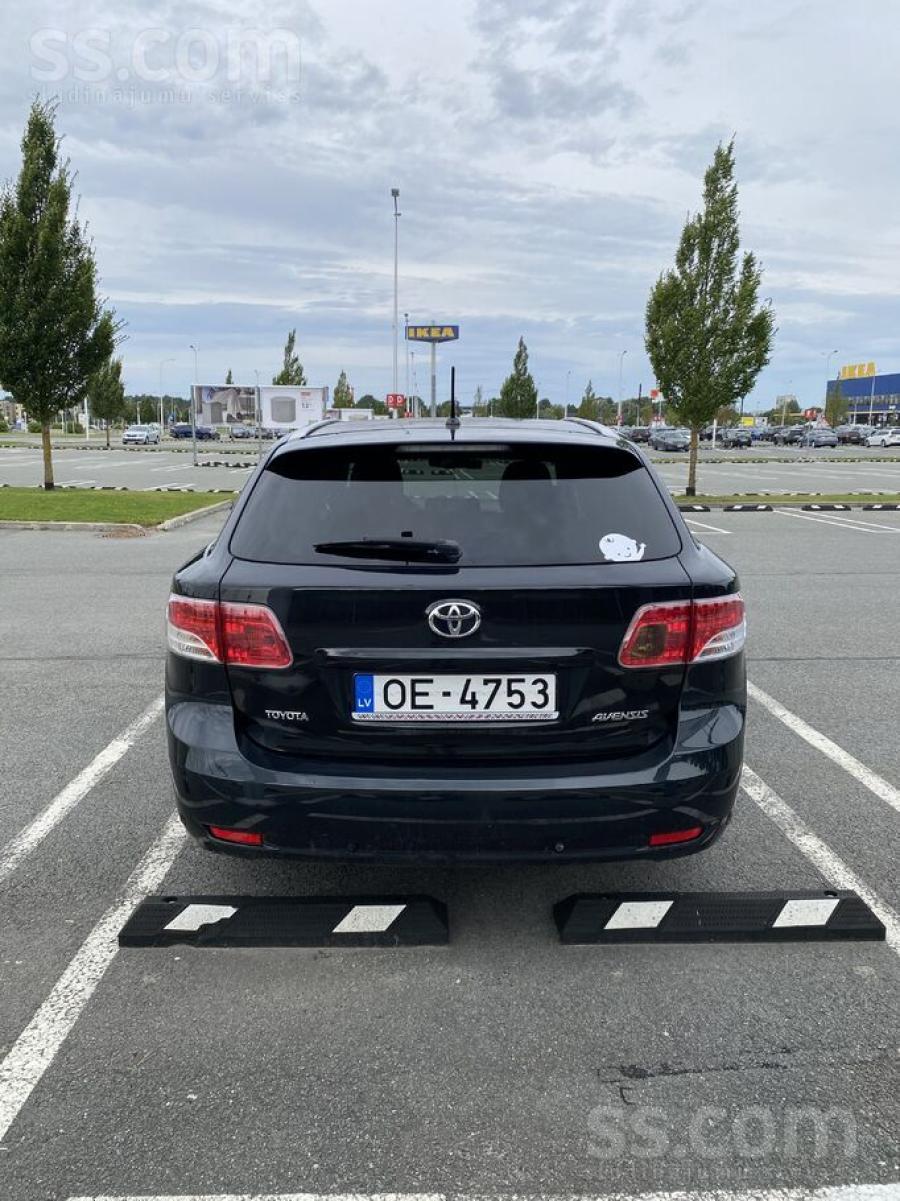 Melns Toyota Avensis 2011 Rīga, ar dzinēja tilpumu 1.80 L un nobraukumu 218 tūkst. km par 4700 €, foto 7 vietnē AUTOMOTO.COM.LV