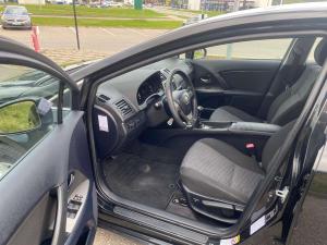 Black Toyota Avensis 2011 in Vilnius, with an engine capacity of 1.60 L and mileage of 255 thousand km for 6350 €, photo 21 on AUTOMOTO.COM.LV