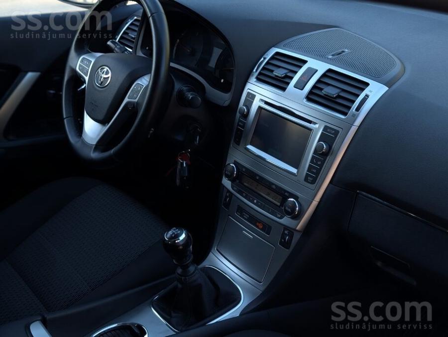 Melns Toyota Avensis 2012 Rīga, ar dzinēja tilpumu 2.00 L un nobraukumu 0 tūkst. km par 5990 €, foto 16 vietnē AUTOMOTO.COM.LV