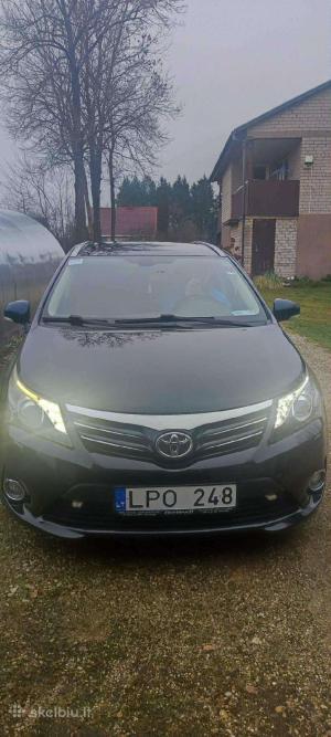 Black Toyota Avensis 2012 in Rokiskis, with an engine capacity of 2.00 L and mileage of 266 thousand km for 5699 €, photo  on AUTOMOTO.COM.LV
