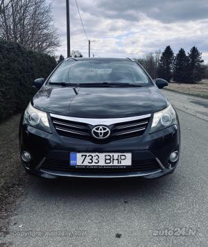 Black Toyota Avensis 2012 in Tallinn, with an engine capacity of 2.00 L and mileage of 215 thousand km for 6500 €, photo 8 on AUTOMOTO.COM.LV