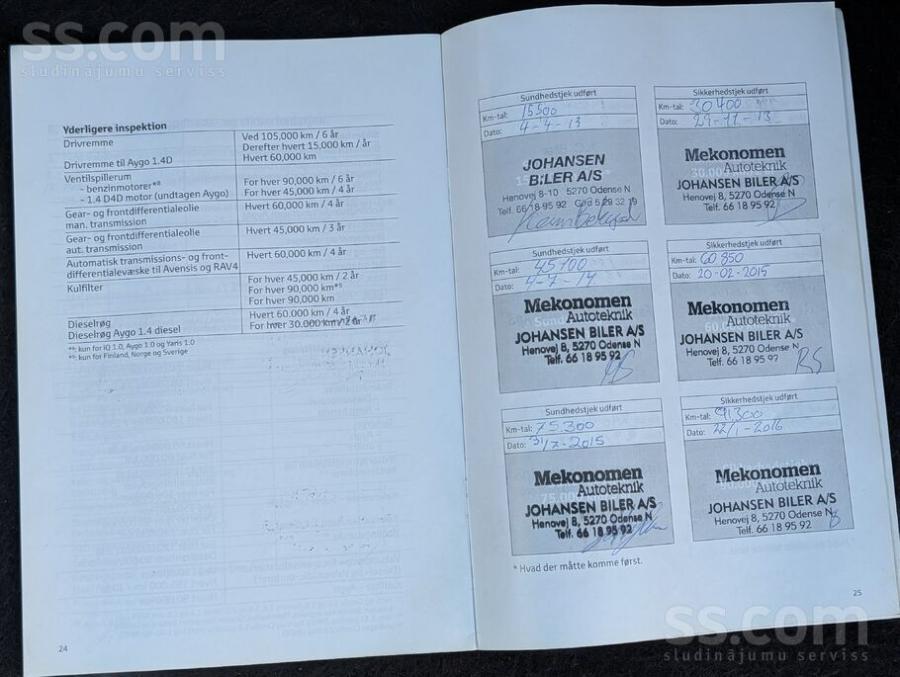 Черный Тойота Авенсис 2012 в Юрмала, объемом двигателя 2.00 л и пробегом 336 тыс. км за 3500 €, фото 23 на AUTOMOTO.COM.LV
