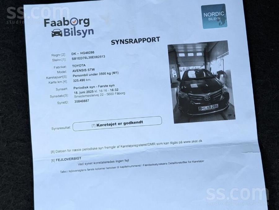 Черный Тойота Авенсис 2012 в Юрмала, объемом двигателя 2.00 л и пробегом 336 тыс. км за 3500 €, фото 26 на AUTOMOTO.COM.LV