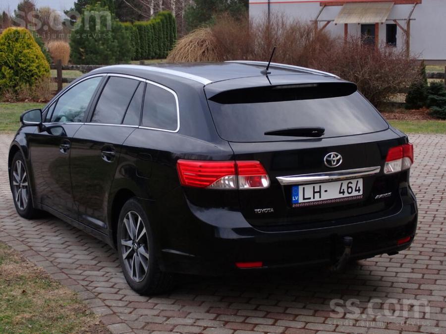 Melns Toyota Avensis 2012 Jelgava, ar dzinēja tilpumu 2.20 L un nobraukumu 267 tūkst. km par 5800 €, foto 3 vietnē AUTOMOTO.COM.LV