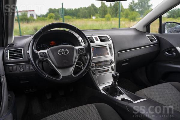Melns Toyota Avensis 2012 Rīga, ar dzinēja tilpumu 2.00 L un nobraukumu 284 tūkst. km par 4790 €, foto 7 vietnē AUTOMOTO.COM.LV