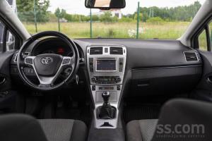 Black Toyota Avensis 2012 in Riga, with an engine capacity of 2.00 L and mileage of 284 thousand km for 4790 €, photo 11 on AUTOMOTO.COM.LV