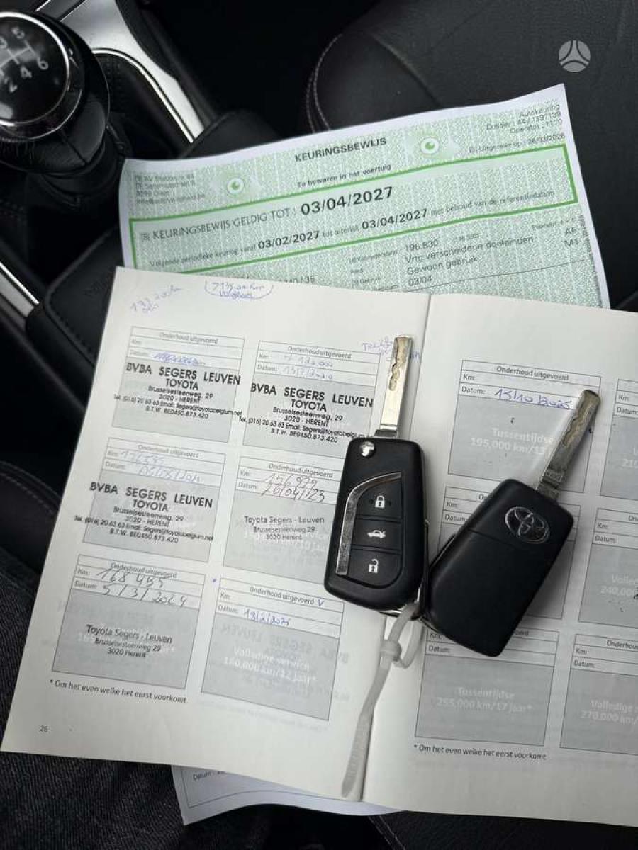 Черный Тойота Авенсис 2012 в Утена, объемом двигателя 2.00 л и пробегом 197 тыс. км за 5950 €, фото 25 на AUTOMOTO.COM.LV