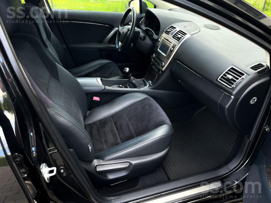 Melns Toyota Avensis 2013 Jelgava, ar dzinēja tilpumu 2.20 L un nobraukumu 266 tūkst. km par 5996 €, foto 5 vietnē AUTOMOTO.COM.LV