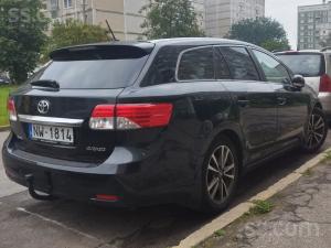 Черный Тойота Авенсис 2013 в Рига, объемом двигателя 2.00 л и пробегом 255 тыс. км за 6200 €, фото 4 на AUTOMOTO.COM.LV