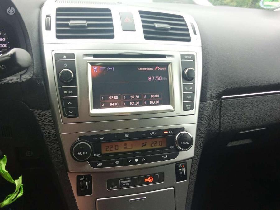 Melns Toyota Avensis 2013 Alīta, ar dzinēja tilpumu 2.00 L un nobraukumu 238 tūkst. km par 5100 €, foto 26 vietnē AUTOMOTO.COM.LV
