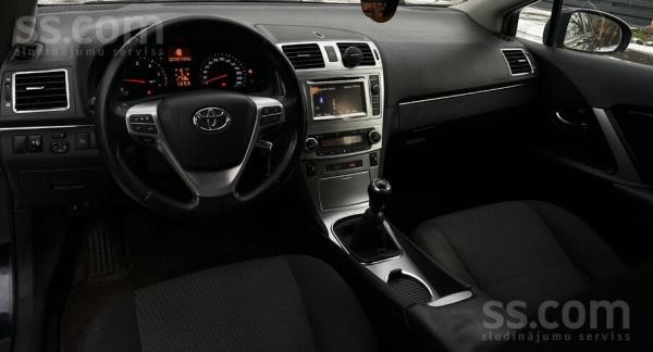 Black Toyota Avensis 2013 in Riga, with an engine capacity of 2.20 L and mileage of 0 thousand km for 2800 €, photo 7 on AUTOMOTO.COM.LV