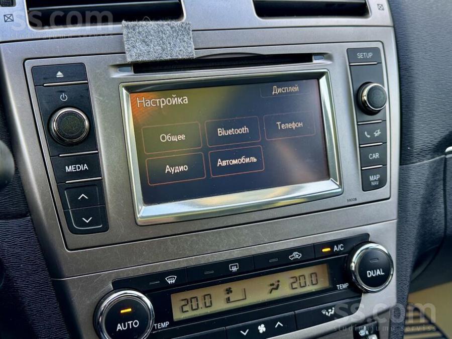 Черный Тойота Авенсис 2014 в Елгава, объемом двигателя 2.20 л и пробегом 0 тыс. км за 5500 €, фото 26 на AUTOMOTO.COM.LV
