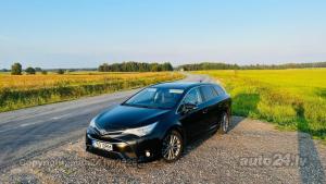 Melns Toyota Avensis 2016 Kohtla-Jerve, ar dzinēja tilpumu 2.00 L un nobraukumu 300 tūkst. km par 9500 €, foto  vietnē AUTOMOTO.COM.LV