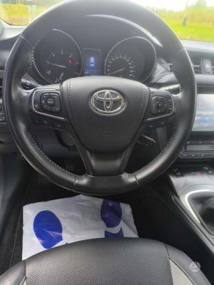 Black Toyota Avensis 2016 in Vilnius, with an engine capacity of 1.60 L and mileage of 245 thousand km for 7900 €, photo 15 on AUTOMOTO.COM.LV