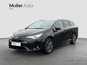 Melns Toyota Avensis 2017 Pērnava, ar dzinēja tilpumu 1.80 L un nobraukumu 136 tūkst. km par 13900 €, foto  vietnē AUTOMOTO.COM.LV