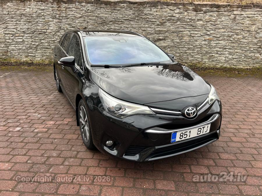Black Toyota Avensis 2017 in Tallinn, with an engine capacity of 1.80 L and mileage of 132 thousand km for 12999 €, photo 5 on AUTOMOTO.COM.LV