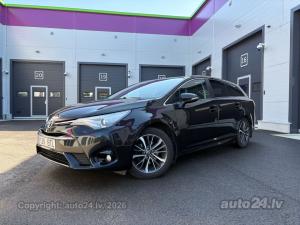 Melns Toyota Avensis 2017 Tallina, ar dzinēja tilpumu 1.80 L un nobraukumu 169 tūkst. km par 12900 €, foto  vietnē AUTOMOTO.COM.LV