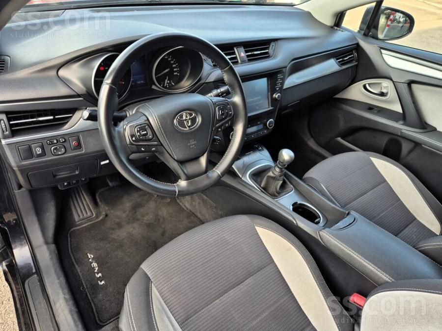 Melns Toyota Avensis 2017 Rīga, ar dzinēja tilpumu 2.00 L un nobraukumu 196 tūkst. km par 8590 €, foto 8 vietnē AUTOMOTO.COM.LV