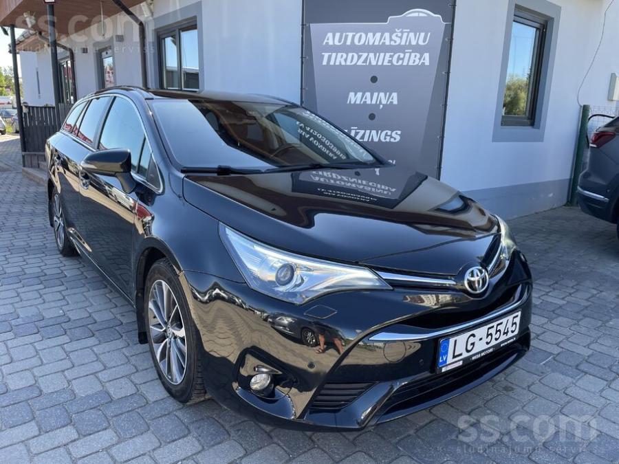 Черный Тойота Авенсис 2018 в Талси, объемом двигателя 1.80 л и пробегом 292 тыс. км за 8890 €, фото 1 на AUTOMOTO.COM.LV