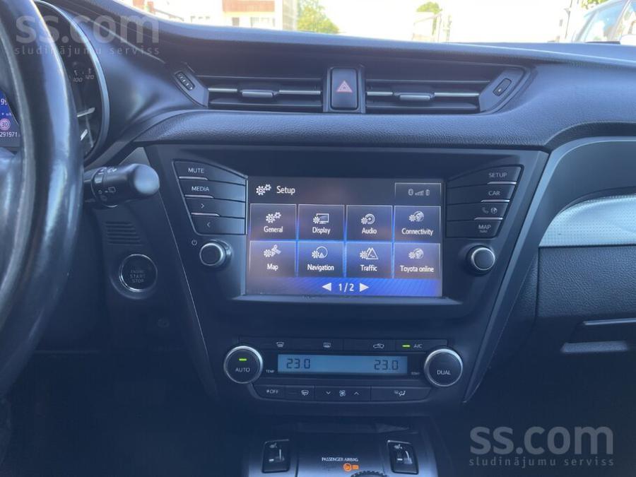 Черный Тойота Авенсис 2018 в Талси, объемом двигателя 1.80 л и пробегом 292 тыс. км за 8890 €, фото 19 на AUTOMOTO.COM.LV