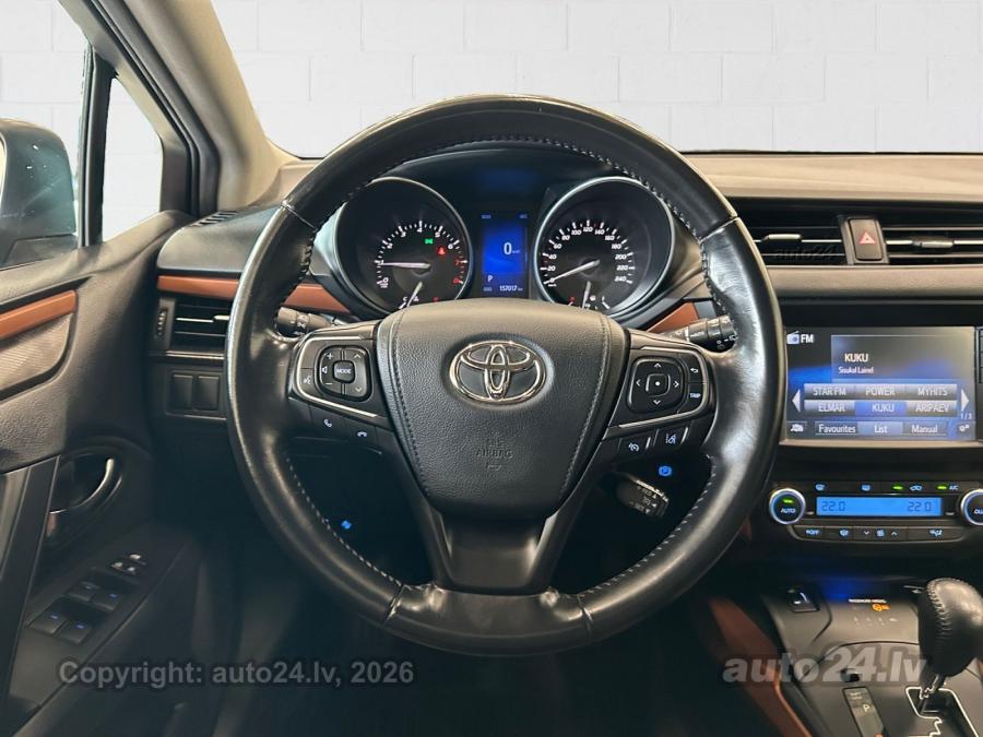Черный Тойота Авенсис 2018 в Пярну, объемом двигателя 1.80 л и пробегом 157 тыс. км за 14500 €, фото 13 на AUTOMOTO.COM.LV