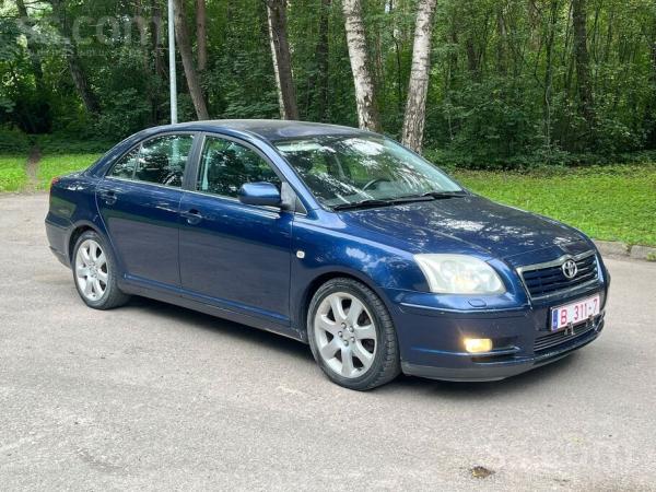 Blue Toyota Avensis 2003 in Riga, with an engine capacity of 2.00 L and mileage of 0 thousand km for 799 €, photo 7 on AUTOMOTO.COM.LV