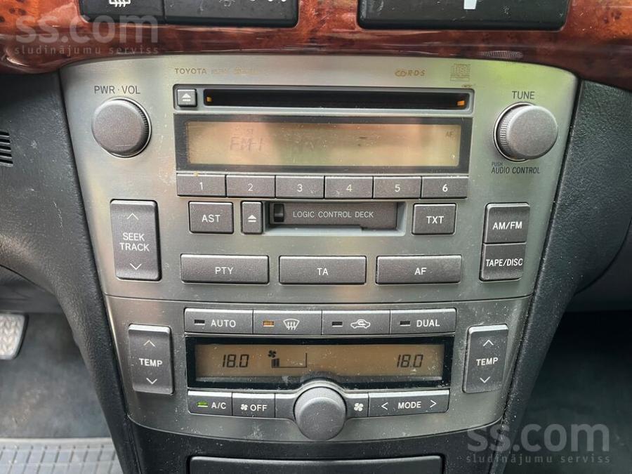 Синий Тойота Авенсис 2003 в Рига, объемом двигателя 2.00 л и пробегом 0 тыс. км за 799 €, фото 18 на AUTOMOTO.COM.LV
