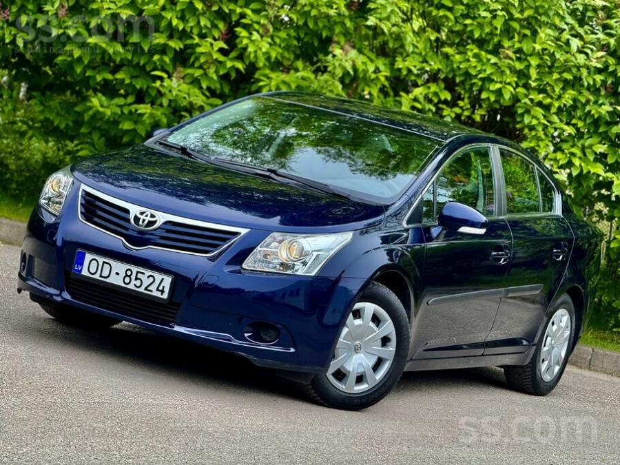 Zils Toyota Avensis 2010 Rīga, ar dzinēja tilpumu 1.60 L un nobraukumu 0 tūkst. km par 4690 €, foto 1 vietnē AUTOMOTO.COM.LV