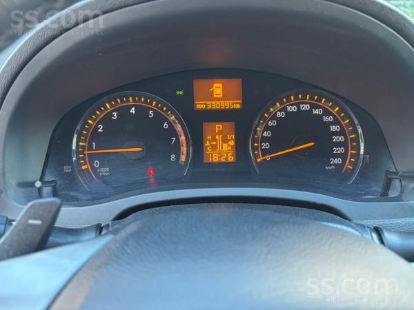 Blue Toyota Avensis 2010 in Riga, with an engine capacity of 2.00 L and mileage of 330 thousand km for 4600 €, photo 10 on AUTOMOTO.COM.LV