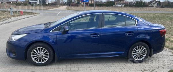 Blue Toyota Avensis 2016 in Riga, with an engine capacity of 1.80 L and mileage of 155 thousand km for 9800 €, photo 2 on AUTOMOTO.COM.LV