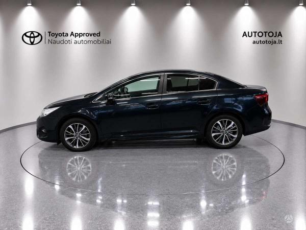 Blue Toyota Avensis 2016 in Kaunas, with an engine capacity of 1.80 L and mileage of 161 thousand km for 11900 €, photo 4 on AUTOMOTO.COM.LV