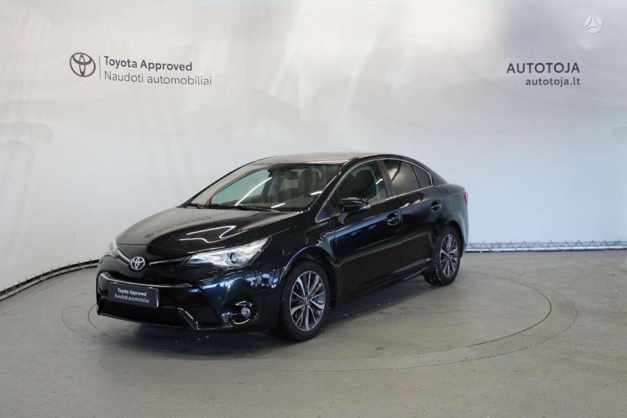 Zils Toyota Avensis 2017 Kauņa, ar dzinēja tilpumu 1.80 L un nobraukumu 95 tūkst. km par 13900 €, foto 1 vietnē AUTOMOTO.COM.LV