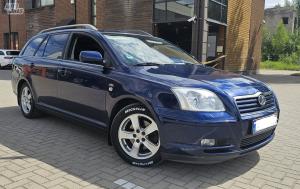 Blue Toyota Avensis 2003 in Trakai, with an engine capacity of 2.00 L and mileage of 306 thousand km for 1500 €, photo 4 on AUTOMOTO.COM.LV