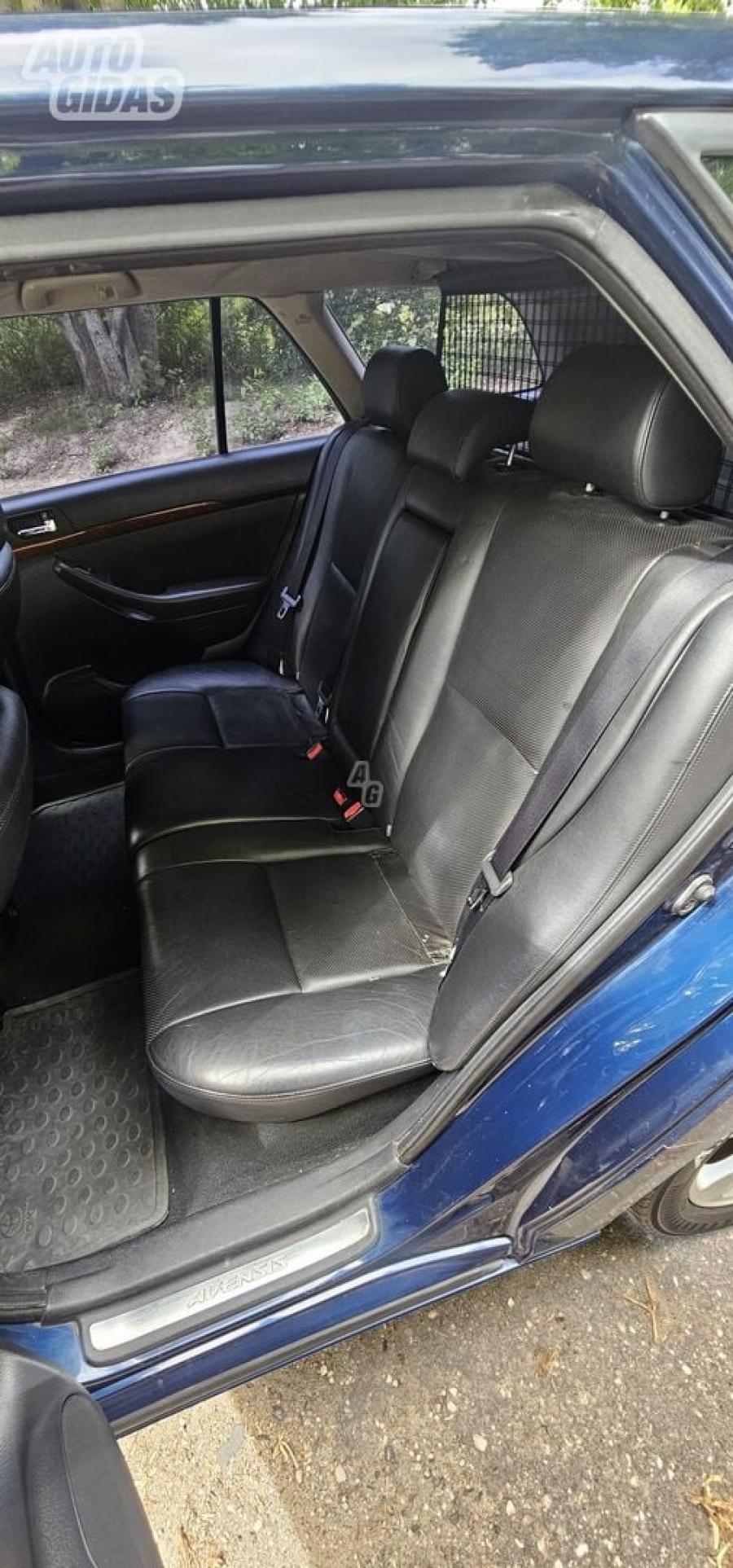 Blue Toyota Avensis 2003 in Trakai, with an engine capacity of 2.00 L and mileage of 306 thousand km for 1500 €, photo 23 on AUTOMOTO.COM.LV