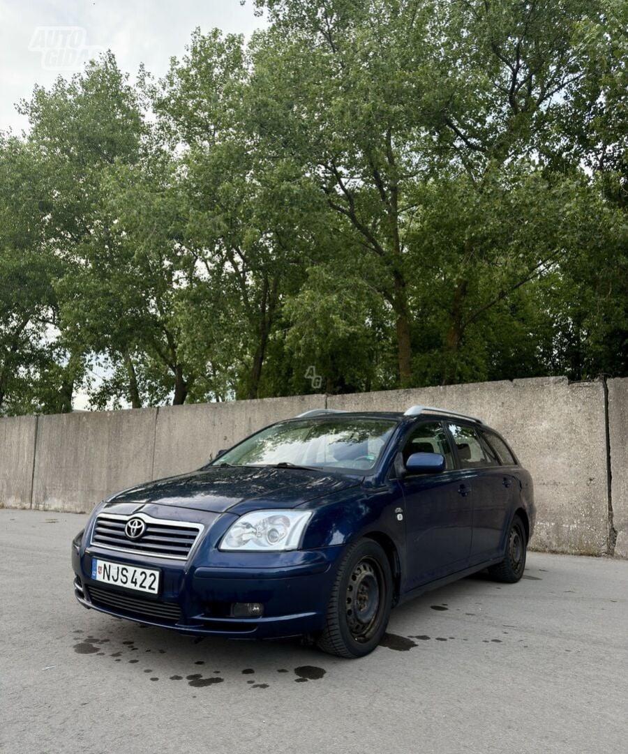 Синий Тойота Авенсис 2003 в Клайпеда, объемом двигателя 2.00 л и пробегом 205 тыс. км за 1049 €, фото 1 на AUTOMOTO.COM.LV