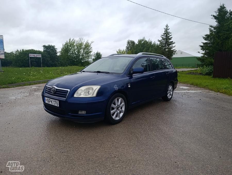 Синий Тойота Авенсис 2003 в Каунас, объемом двигателя 2.00 л и пробегом 319 тыс. км за 1000 €, фото 1 на AUTOMOTO.COM.LV