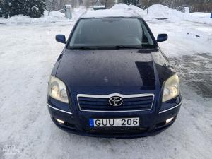 Blue Toyota Avensis 2004 in Klaipeda, with an engine capacity of 2.00 L and mileage of 282 thousand km for 1450 €, photo  on AUTOMOTO.COM.LV
