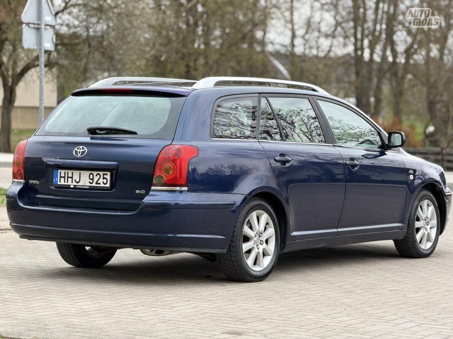 Blue Toyota Avensis 2004 in Kaisiadorys, with an engine capacity of 2.00 L and mileage of 450 thousand km for 1100 €, photo 6 on AUTOMOTO.COM.LV