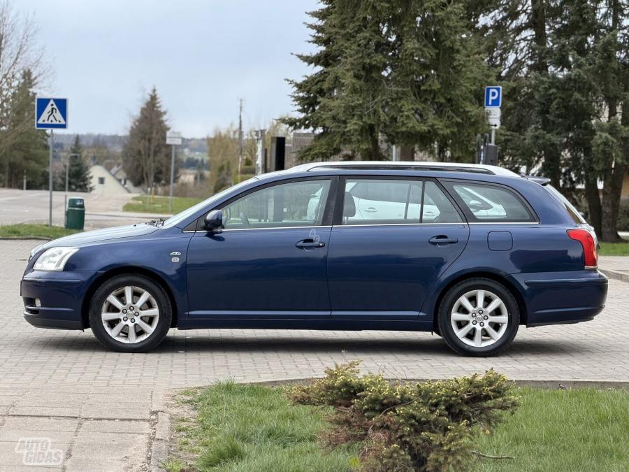 Blue Toyota Avensis 2004 in Kaisiadorys, with an engine capacity of 2.00 L and mileage of 450 thousand km for 1100 €, photo 9 on AUTOMOTO.COM.LV