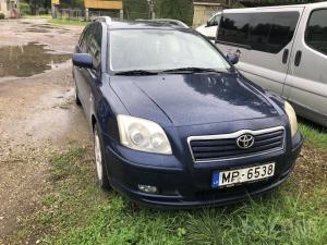Blue Toyota Avensis 2004 in Riga, with an engine capacity of 2.00 L and mileage of 392 thousand km for 1150 €, photo  on AUTOMOTO.COM.LV